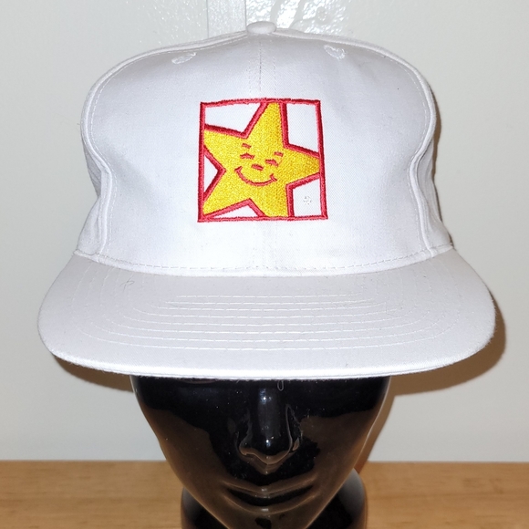 Accessories | Vintage Carls Jrhardees Famous Star Snapback Hat Vtg Snapback Hat | Poshmark